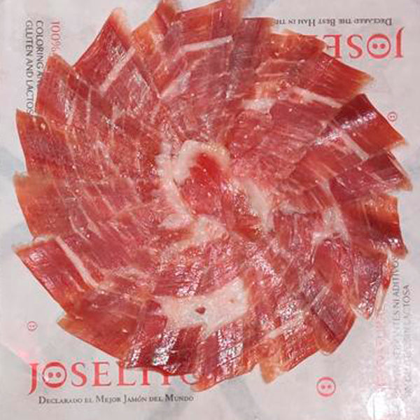 JAMÓN JABUGO 100% IBÉRICO 5 JOTAS 100g. – LOS CABEZUDOS EN TU CASA
